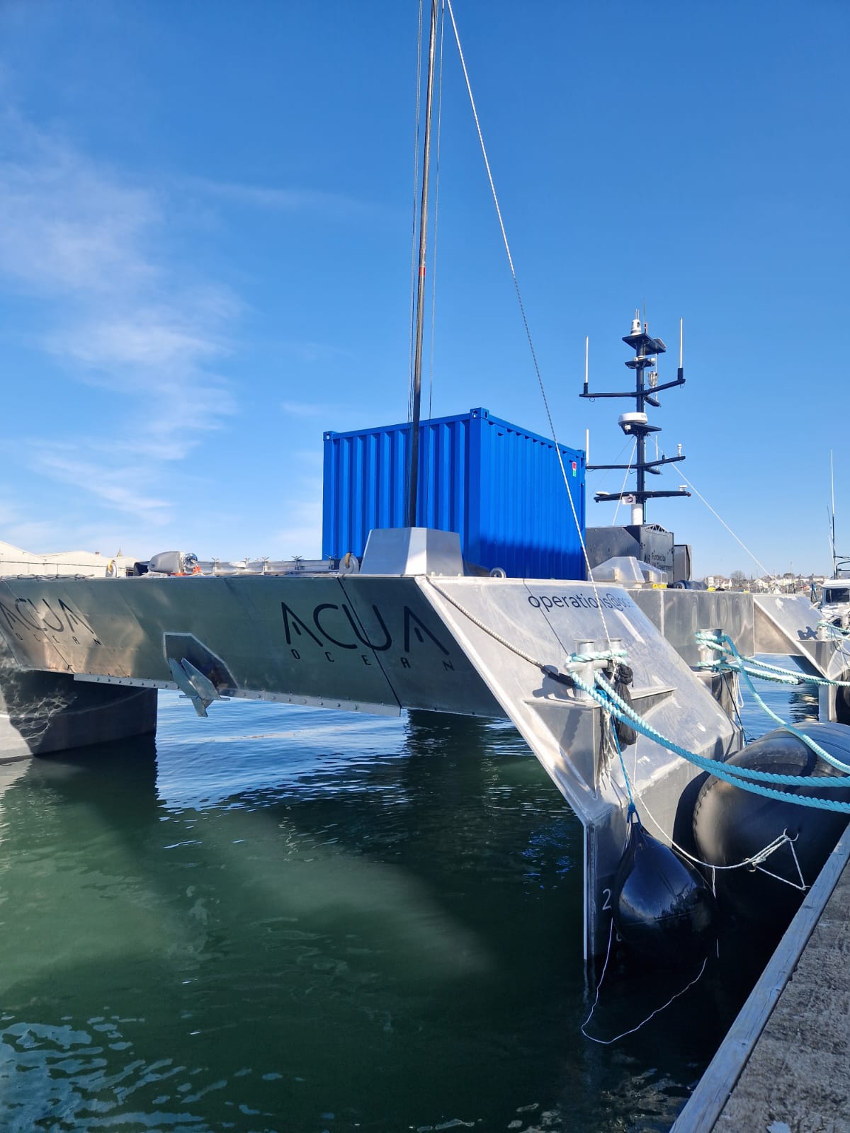 Celebrations at ACUA Ocean’s ceremony for first-in-class USV featuring ...